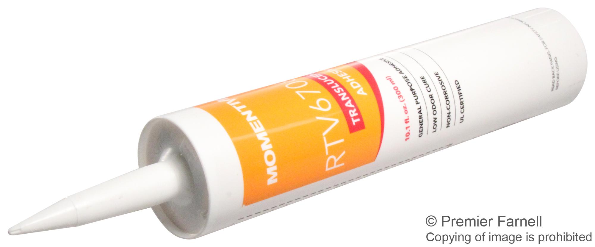 RTV670810.10ZCLR - Momentive Performance Materials - Sealant, Silicone ...