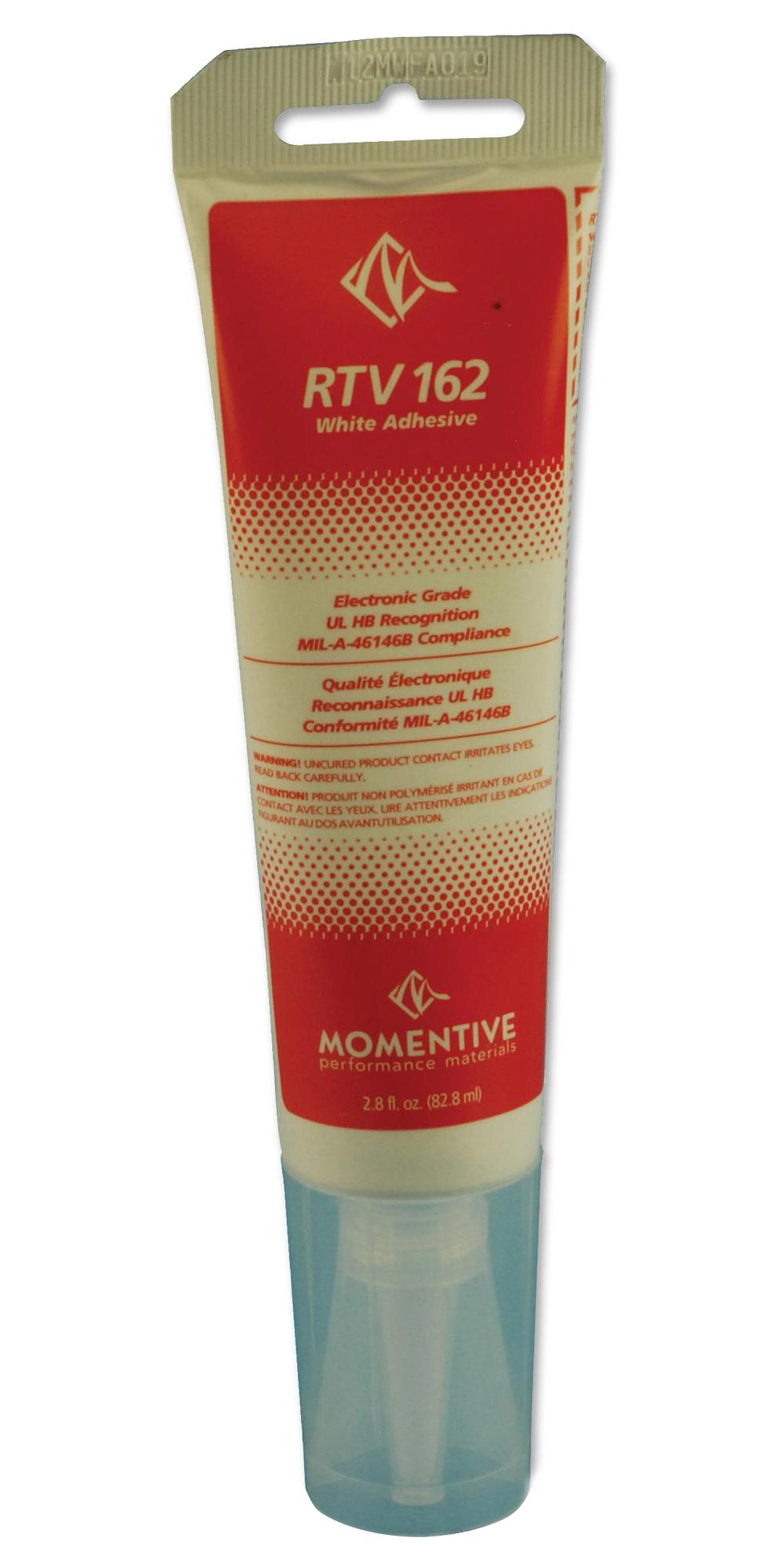 RTV162 2.8OZ TUBE - Momentive Performance Materials - Sealant, Silicone ...