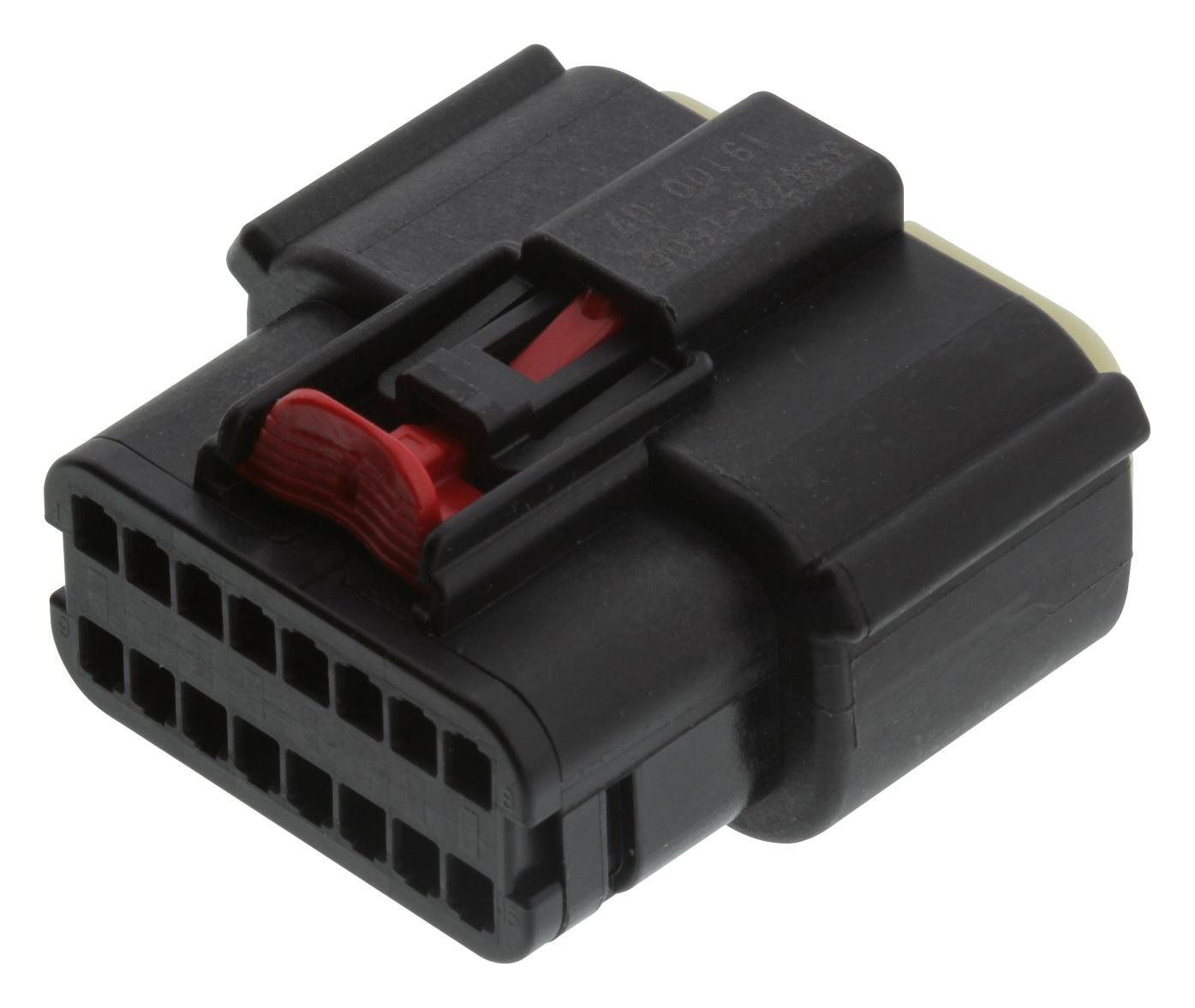 33472-1606 - Molex - Automotive Connector Housing, MX150 33472 Series ...
