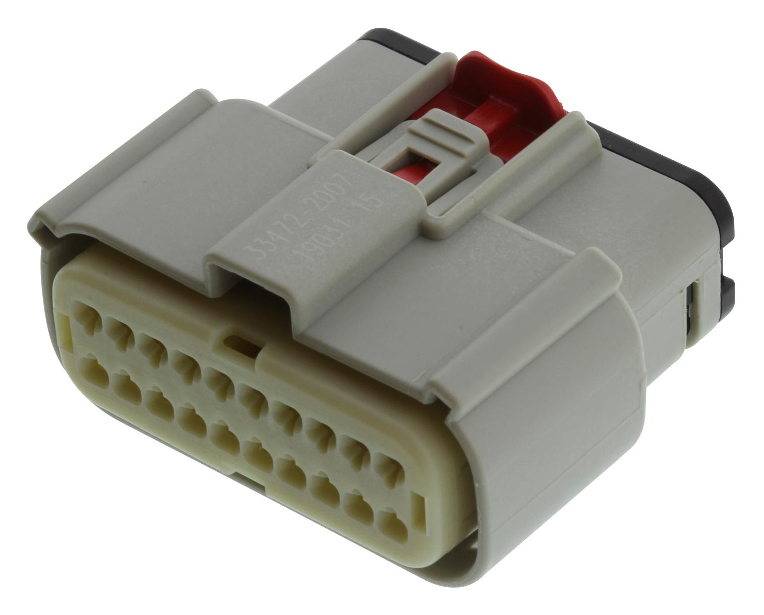 33472-2007 - Molex - Automotive Connector Housing, MX150 33472 Series ...