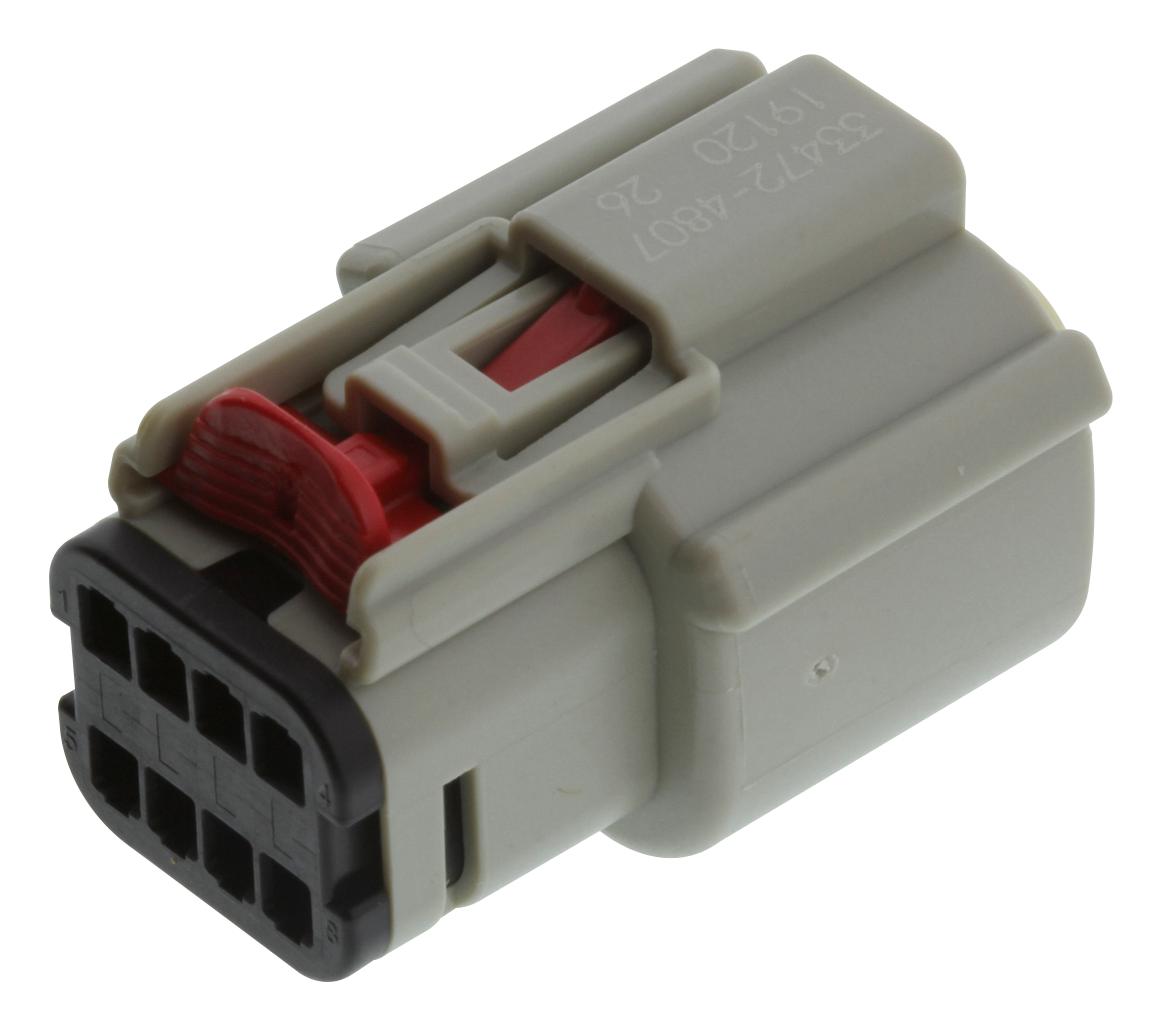 33472-4807 - Molex - Automotive Connector Housing, MX150 33472 Series ...
