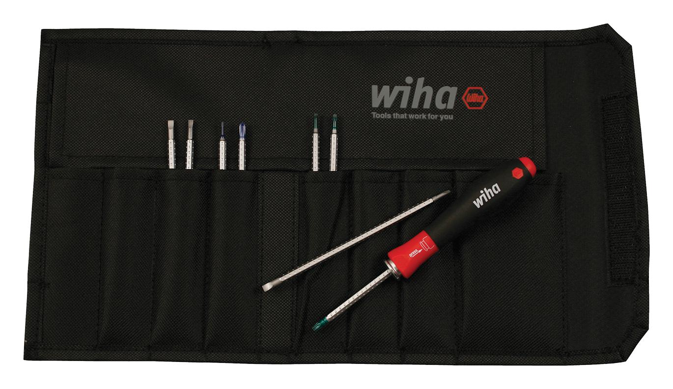 26984 - Wiha - Screwdriver Kit, Interchangeable, Drive-Loc 4