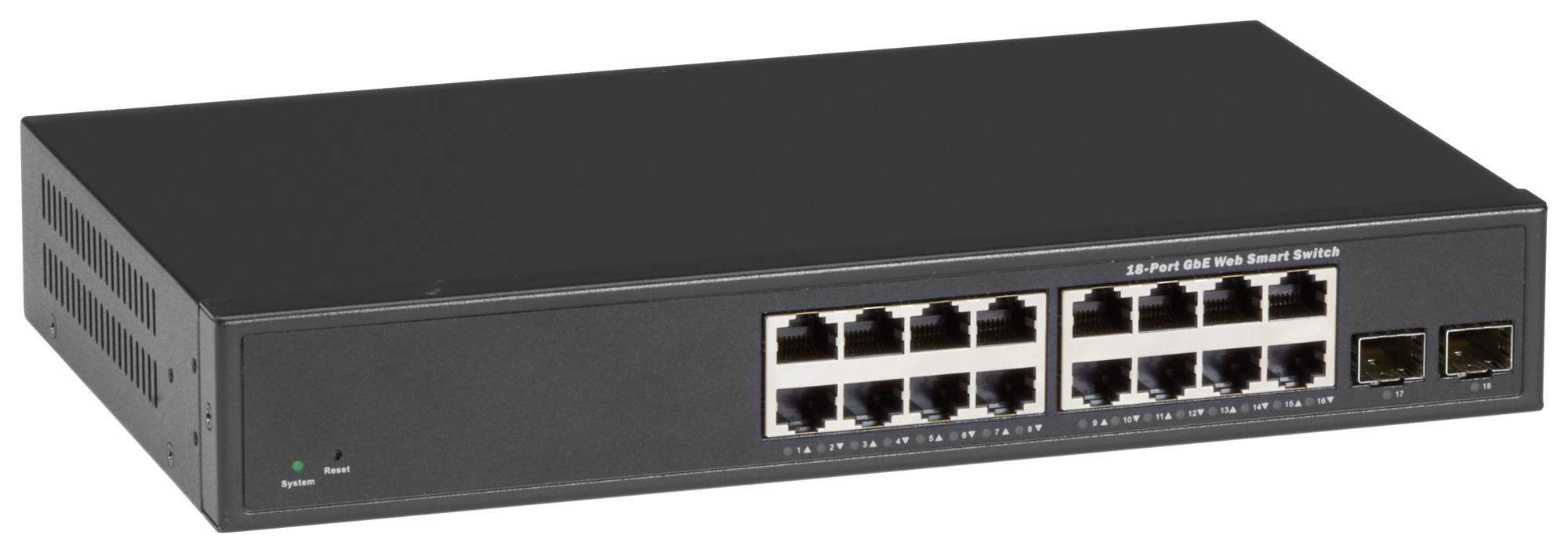 LGB2118A-R2 - Black Box - Switch, 18 Ports, Commercial