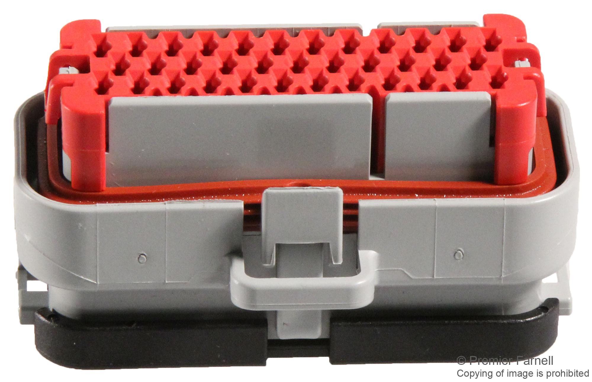 776164-4 - Amp - Te Connectivity - Connector Housing, Gray, AMPSEAL Series