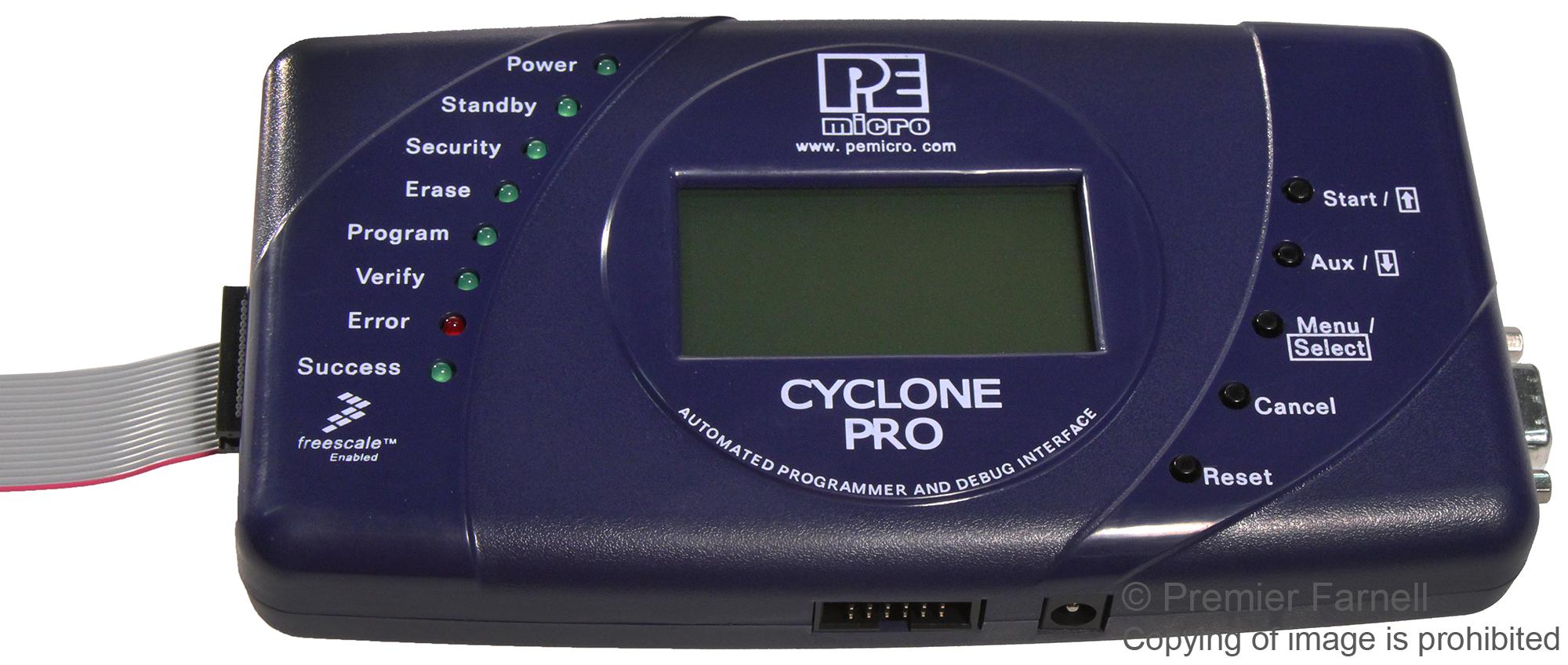 M68CYCLONEPROE - Nxp - CYCLONE PRO, IN-CIRCUIT DEBUGGER/PROGRAMMER