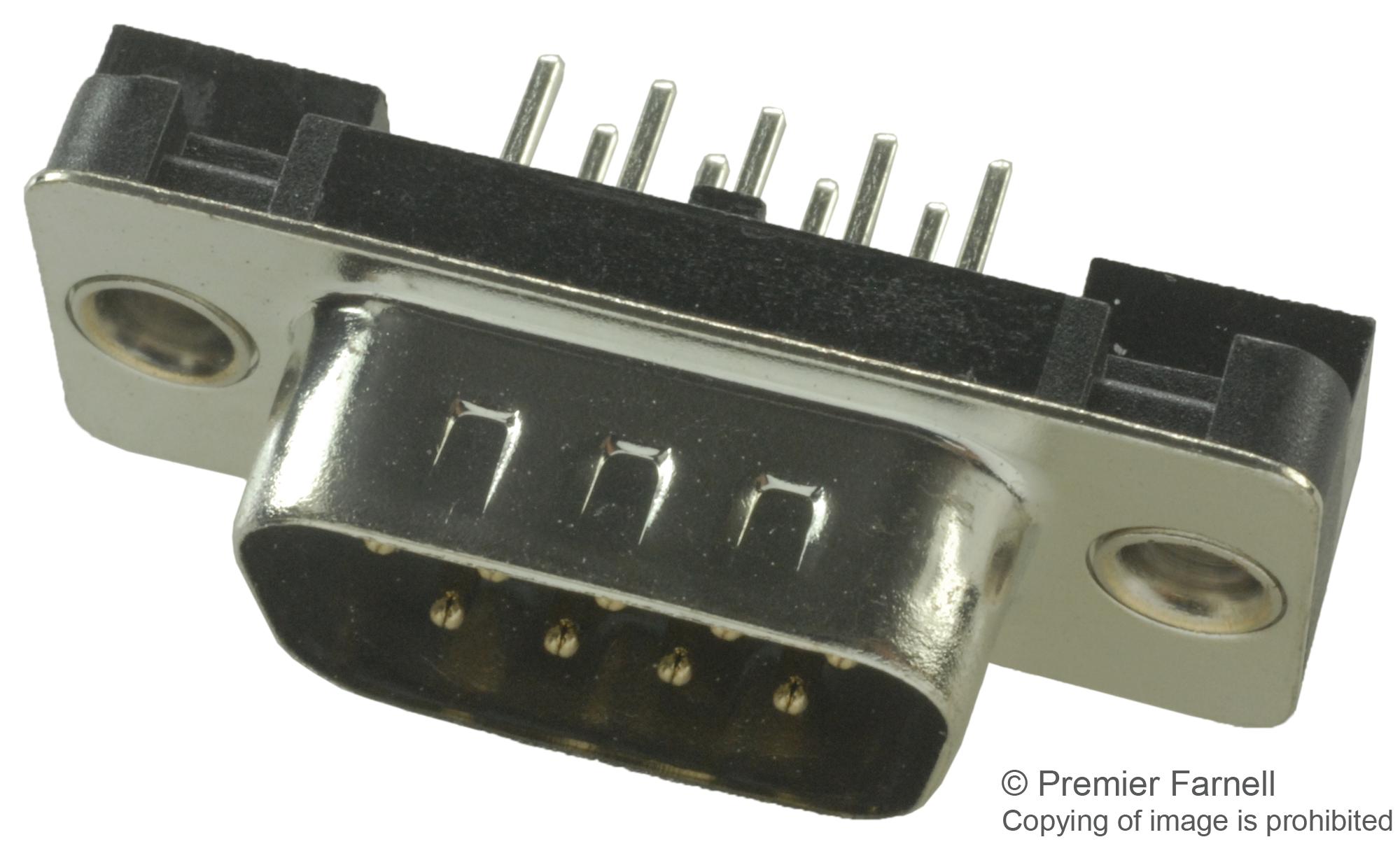 DE09-PA-M2 - Multicomp - D Sub Connector, DB9, 9 Contacts