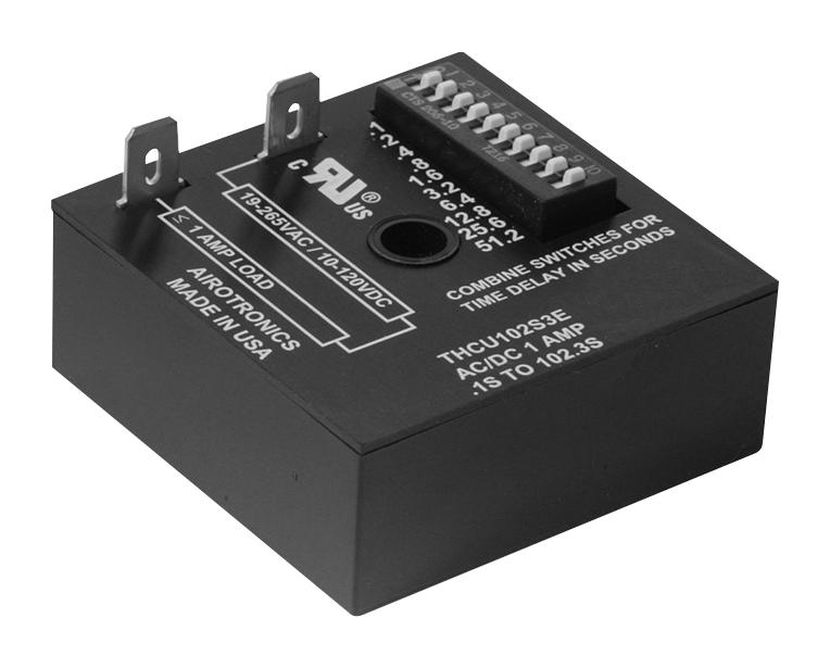 THCU10230E - Airotronics - Time Delay Solid State Relay, 10 to 10230 sec, Surface Mount
