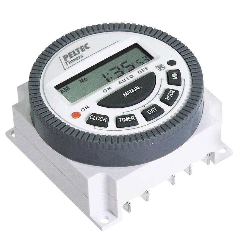 619-4 - Peltec - Digital Timer, Daily/Weekly, On-Delay