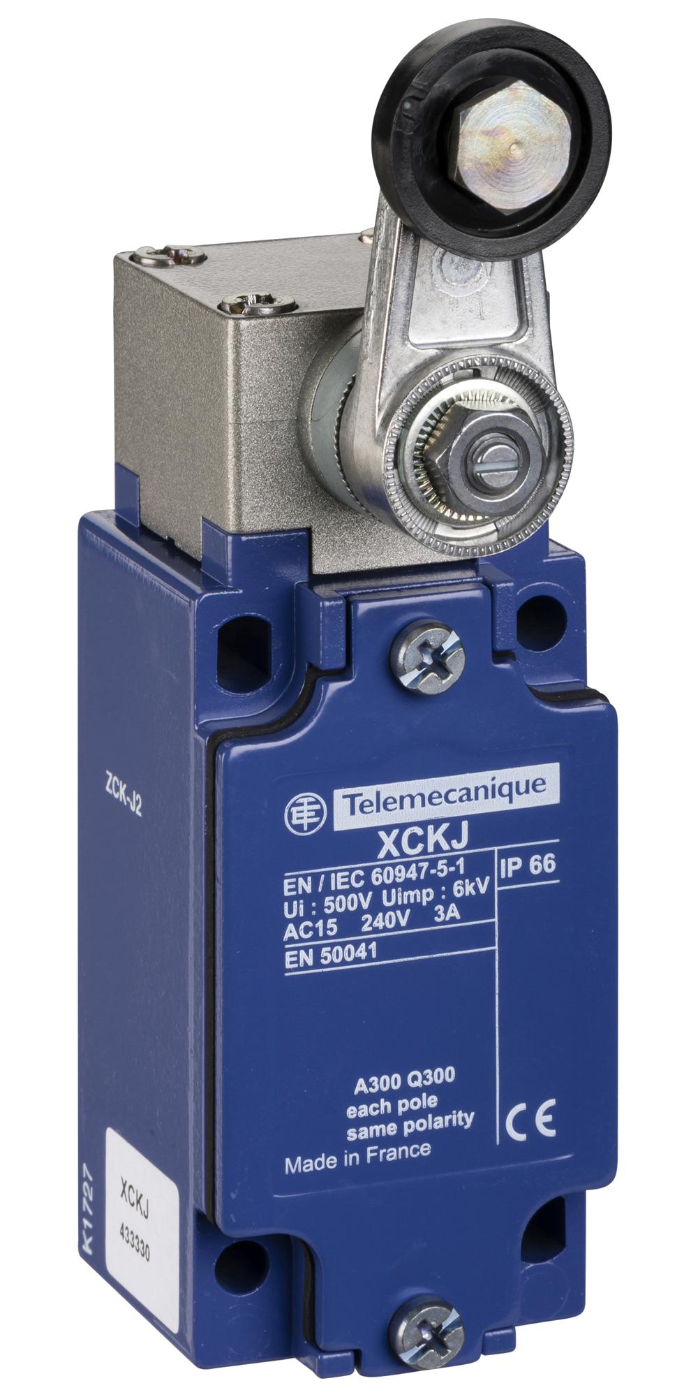 XCKJ110971DSAH - Telemecanique Sensors - Limit Switch, IP66, Spring Rod ...