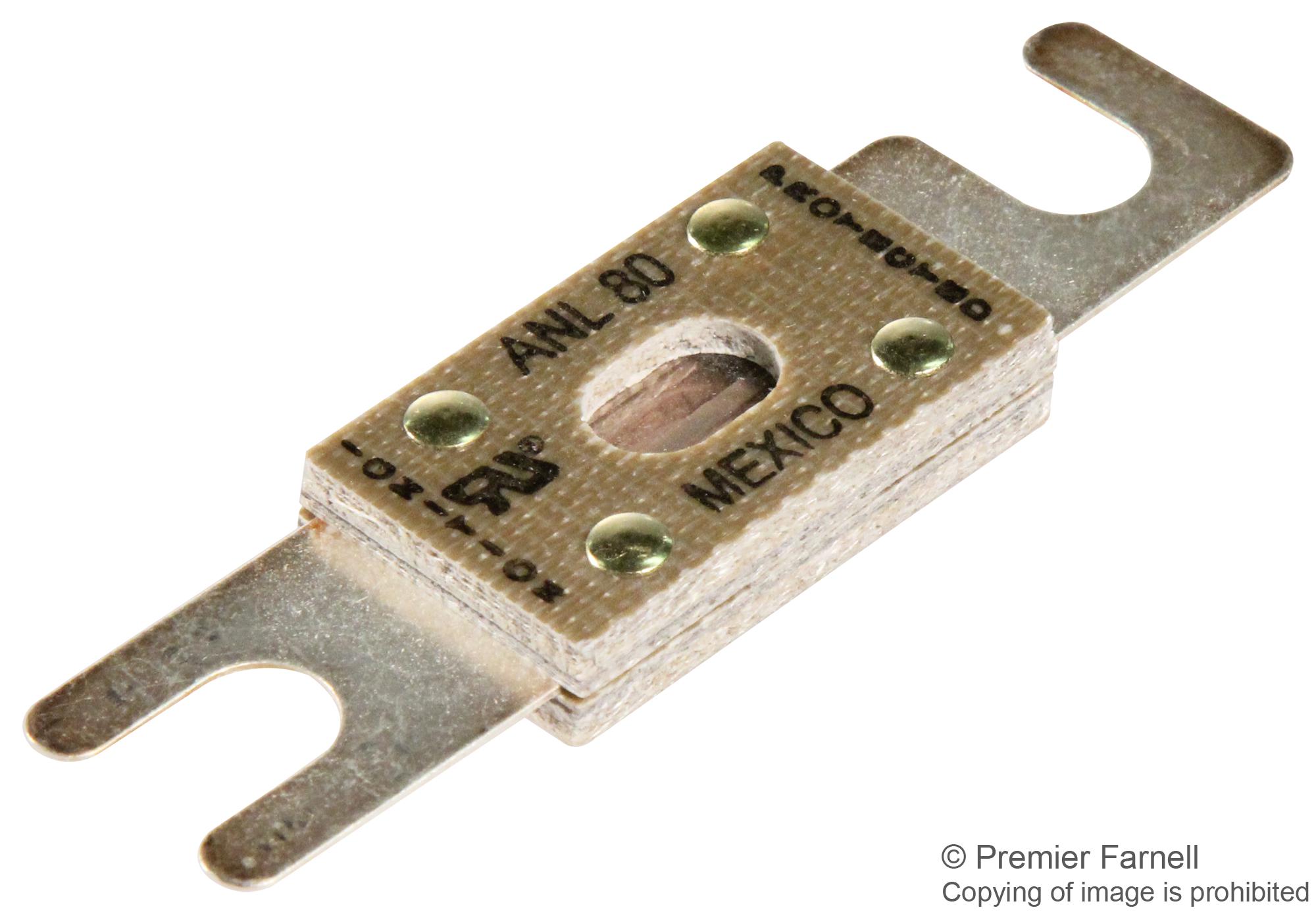 ANL-80 - Eaton Bussmann - Fuse, Industrial / Power, ANL Series