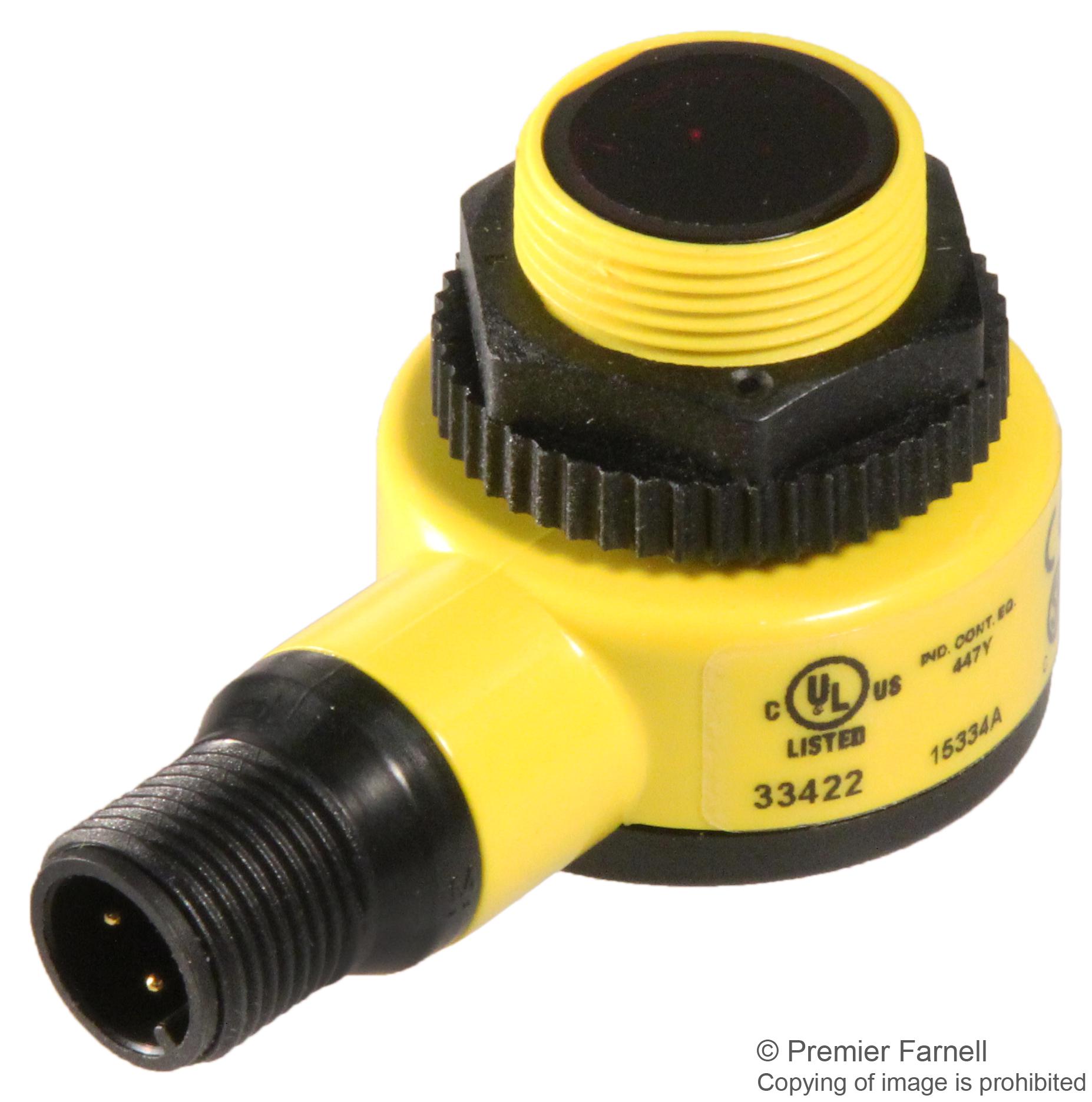 T18SP6RQ - Banner Engineering - Photoelectric Sensor, T18 Series, EZ-Beam