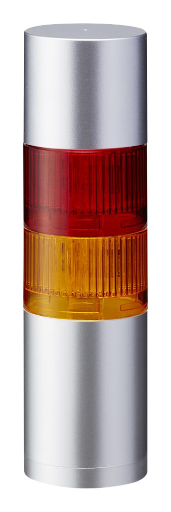 LR6-202WJBU-RY - Patlite (u.s.a.) - Signal Tower, LED, 2 Tiers