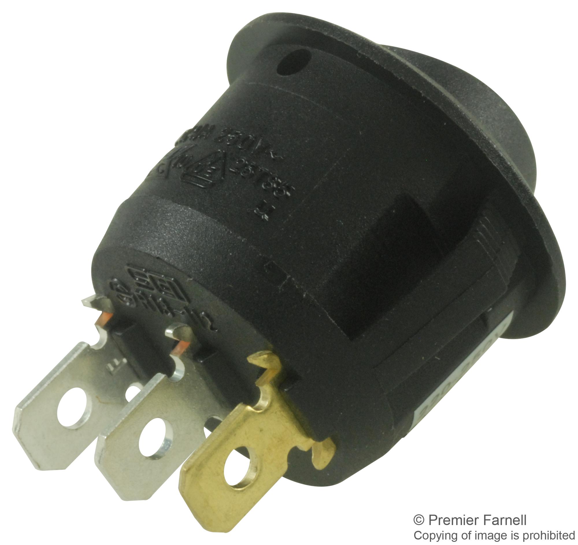 R13-112B9-02-BBR-0A - Multicomp Pro - Rocker Switch, Illuminated, SPST