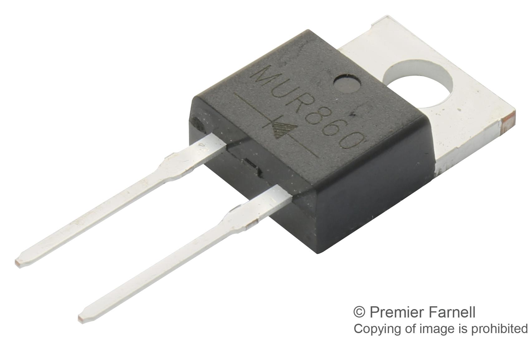 MUR860+ - Multicomp Pro - Fast / Ultrafast Diode, 600 V, 8 A