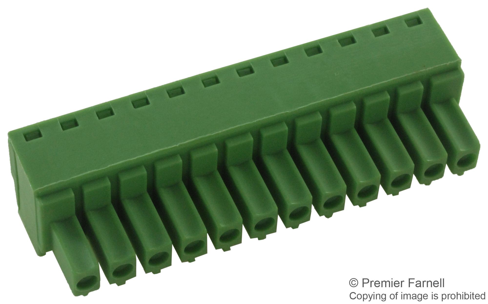 EBK-12-B - Multicomp - Pluggable Terminal Block, Eurostyle, 3.81 mm