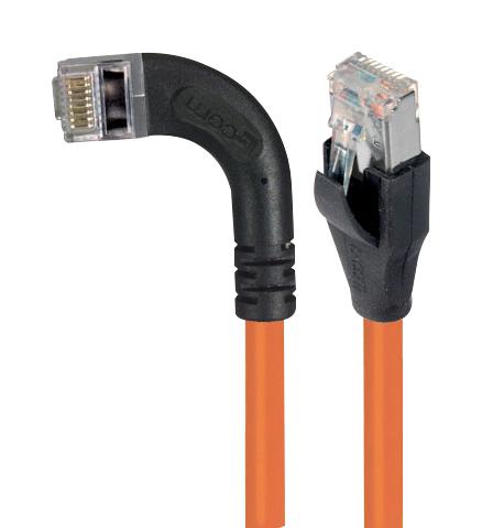TRD695SRA6OR-10 - L-com - Ethernet Cable, Cat6, 90° RJ45 Plug to RJ45 Plug