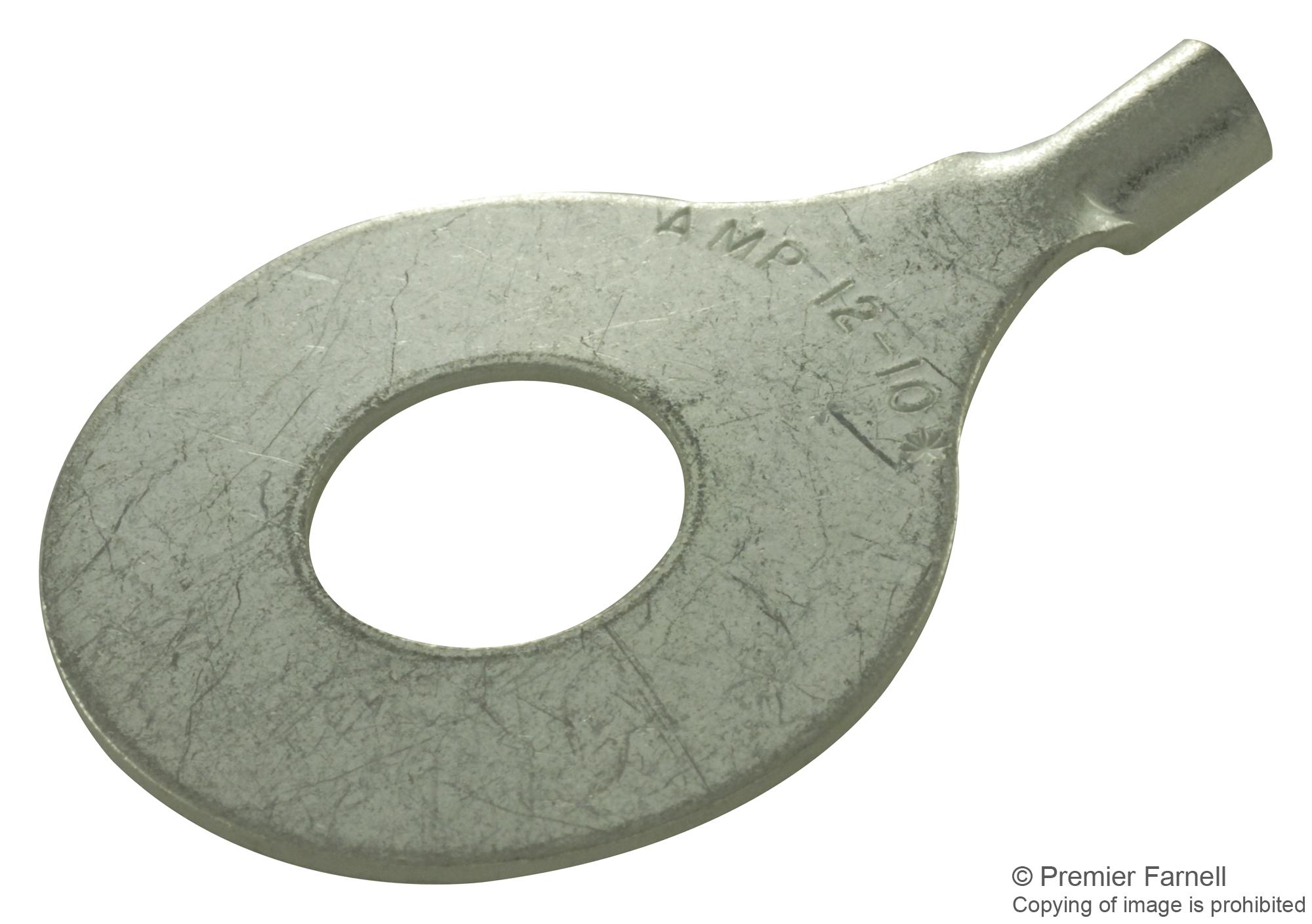 320763 - Amp - Te Connectivity - Ring Tongue Terminal, M12, 1/2"