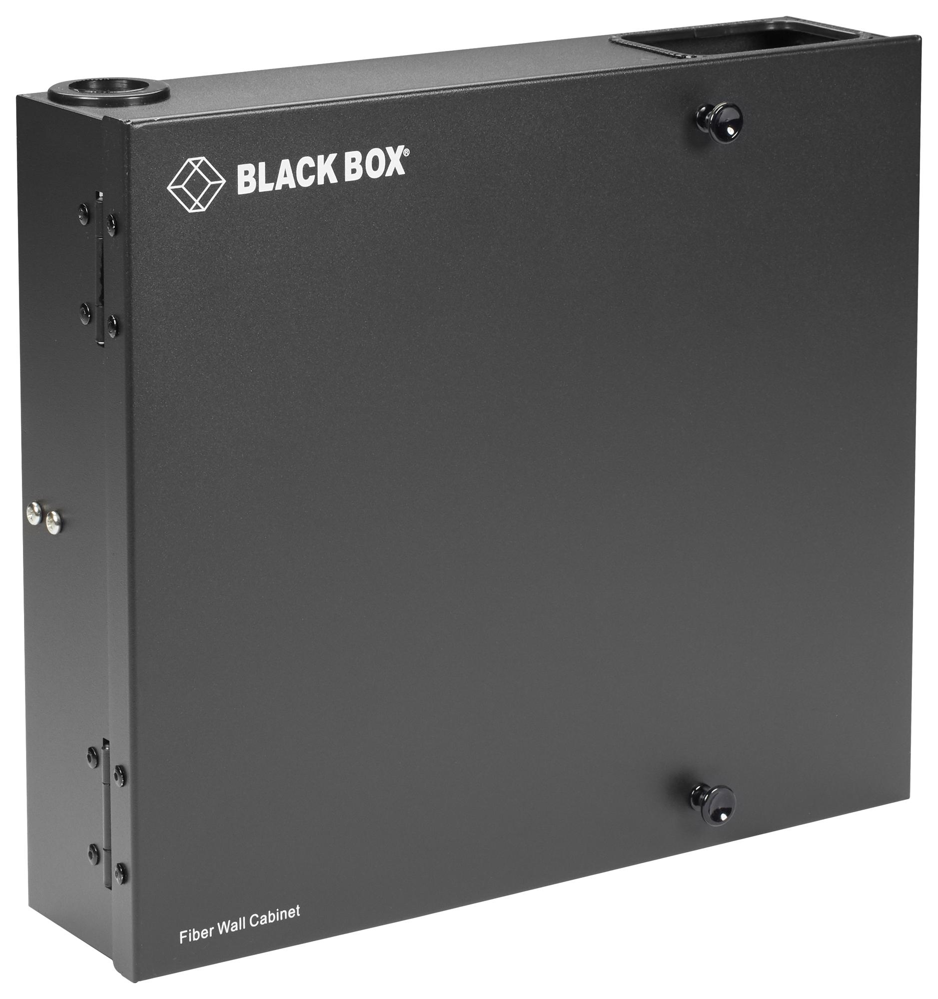 JPM400A-R2 - Black Box - 19" Wall Cabinet, Steel, Black