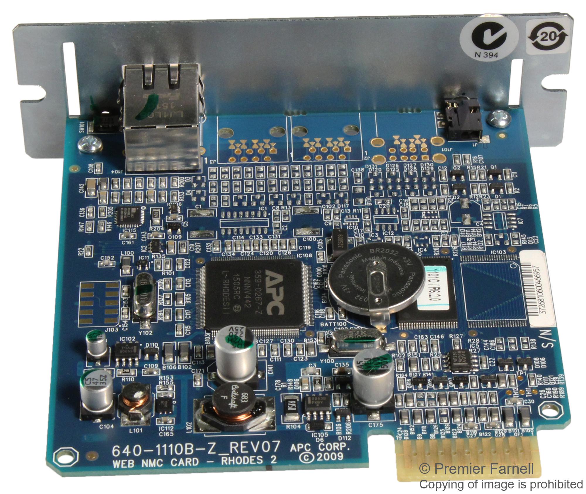 AP9630 - Apc - Power Supply Accessory, Network Management Card, SSURT ...