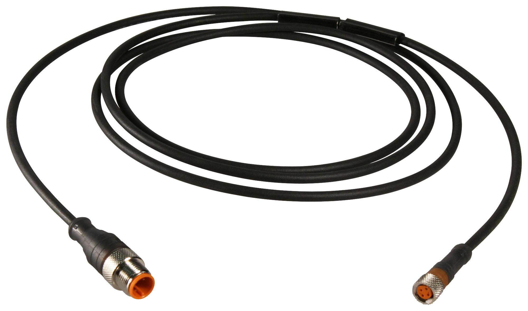 RST 3-RKMV 3-224/2M - Lumberg Automation - Sensor Cable, M12 Plug, M12 ...