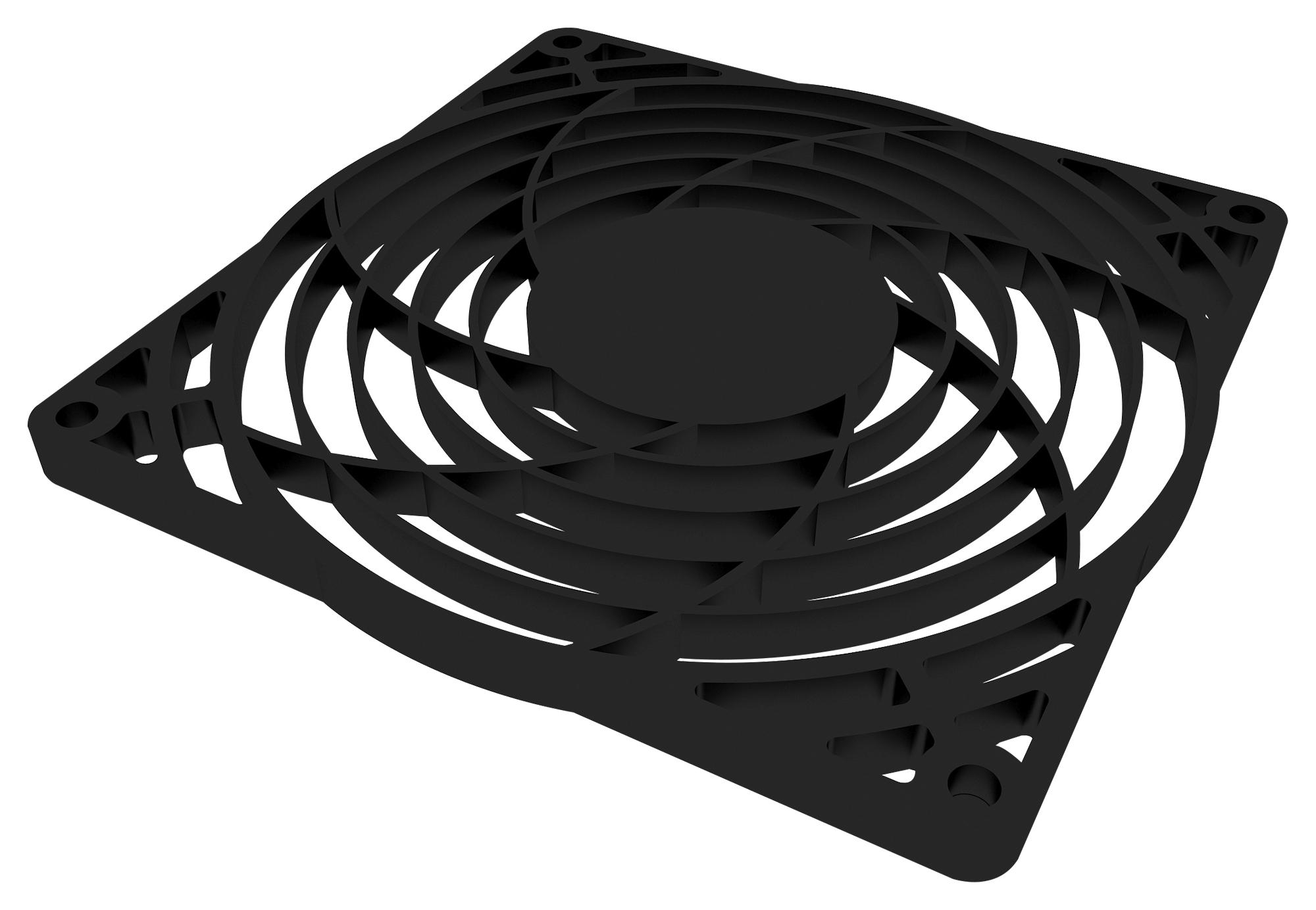 SC120-P70 - Gardtec - Fan Finger Guard, Plastic, 120mm Axial Fans
