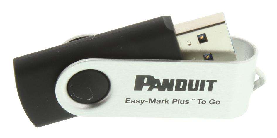 EMPLUS-2GO - Panduit - Easy Mark Plus™ Labeling Software, USB Flash Drive