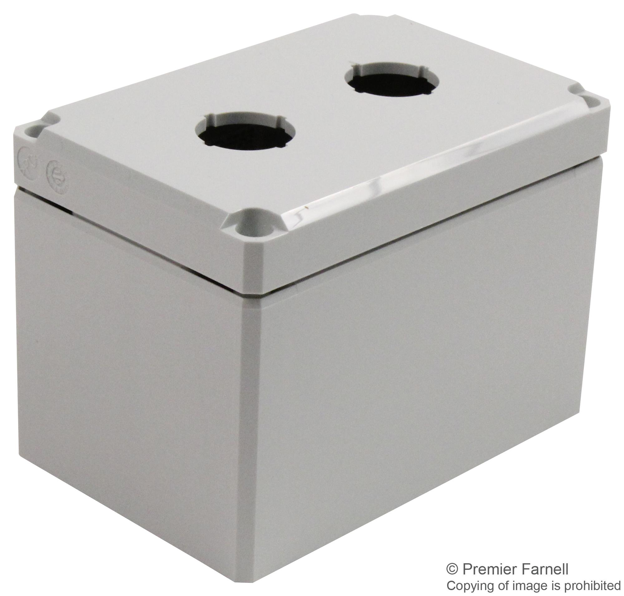 Q2PBPCDM - Nvent Hoffman - Control Station Enclosure, 22.5mm, Polycarbonate