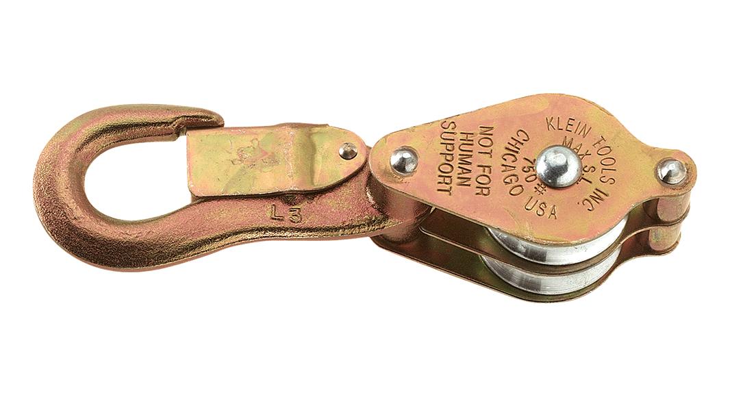 267 - Klein Tools - SELF-LOCKING BLOCK W/O ROPE AND HOOK