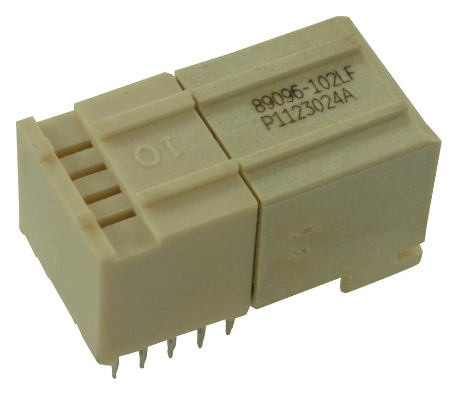 89096-102LF - Amphenol Communications Solutions - Connector, FCI Metral Series, 10 Contacts