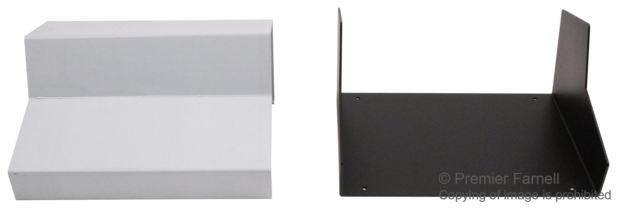 SC-13100 - Bud Industries - Metal Enclosure, Sloped, Instrument