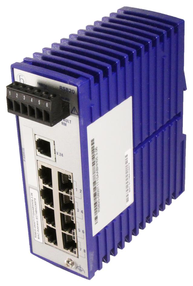 RSB20-0800T1T1SAAB - Hirschmann Networking Switches - Switch, 8 Ports ...