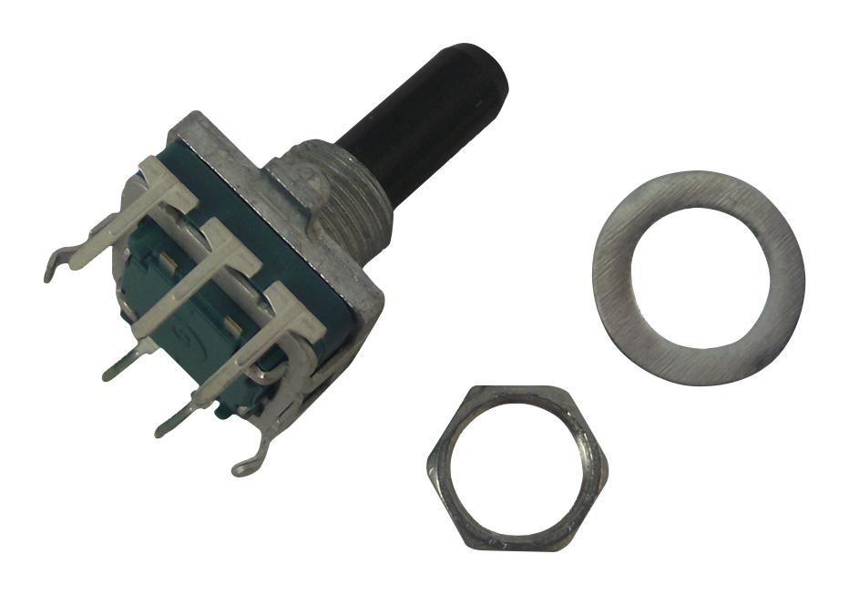 Bourns 18 Pulse Incremental Mechanical Rotary Encoder With A 6 Mm Flat ...