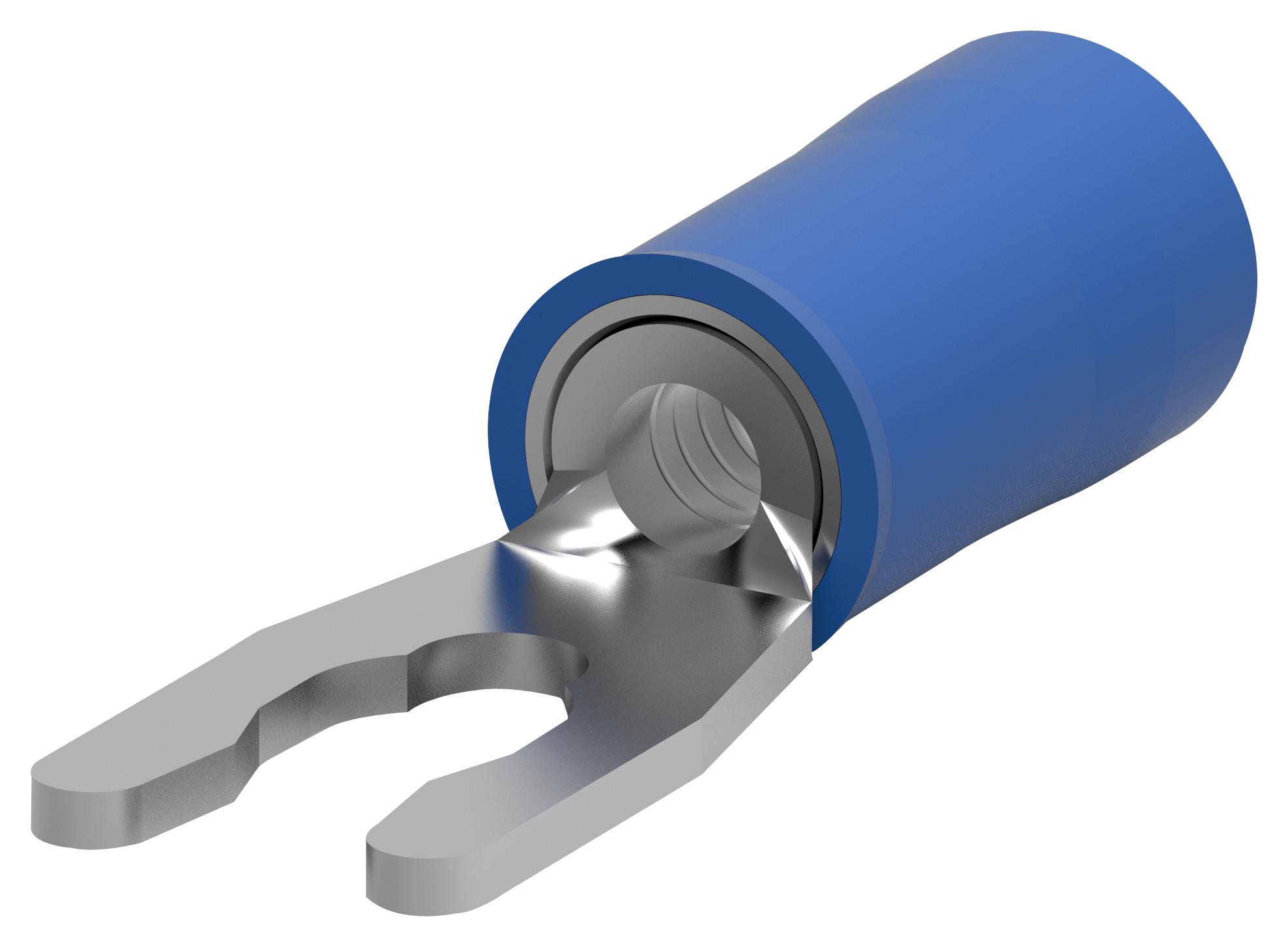 52935-3 - Amp - Te Connectivity - Fork / Spade Tongue Terminal, PIDG ...