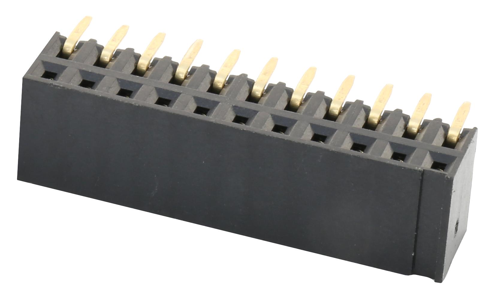 2214BR-10G - Multicomp Pro - PCB Receptacle, Board-to-Board, 2.54 mm