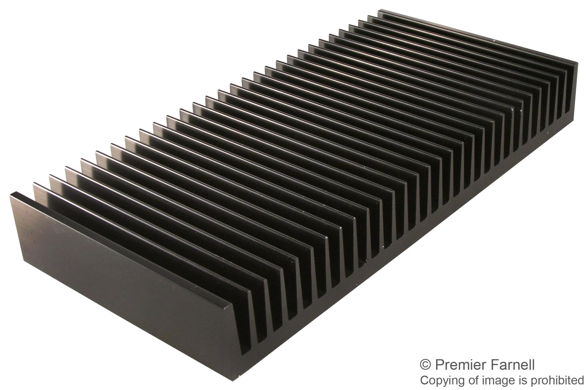 96CN-01500-A-200 - H S Marston - Heat Sink, Extruded Range - 4, Black ...
