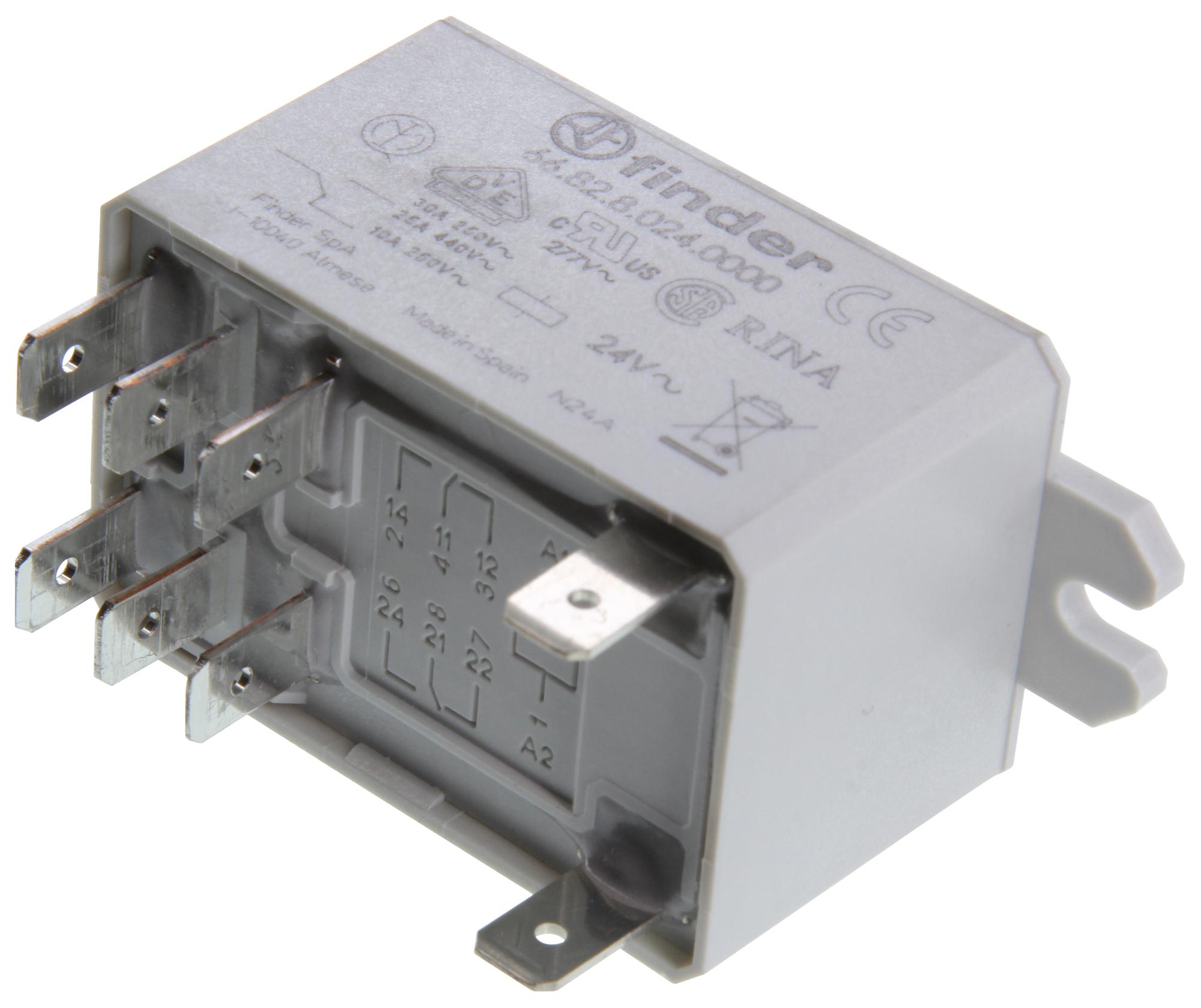 66.82.8.024.0000 - Finder - General Purpose Relay, 66 Series, Power