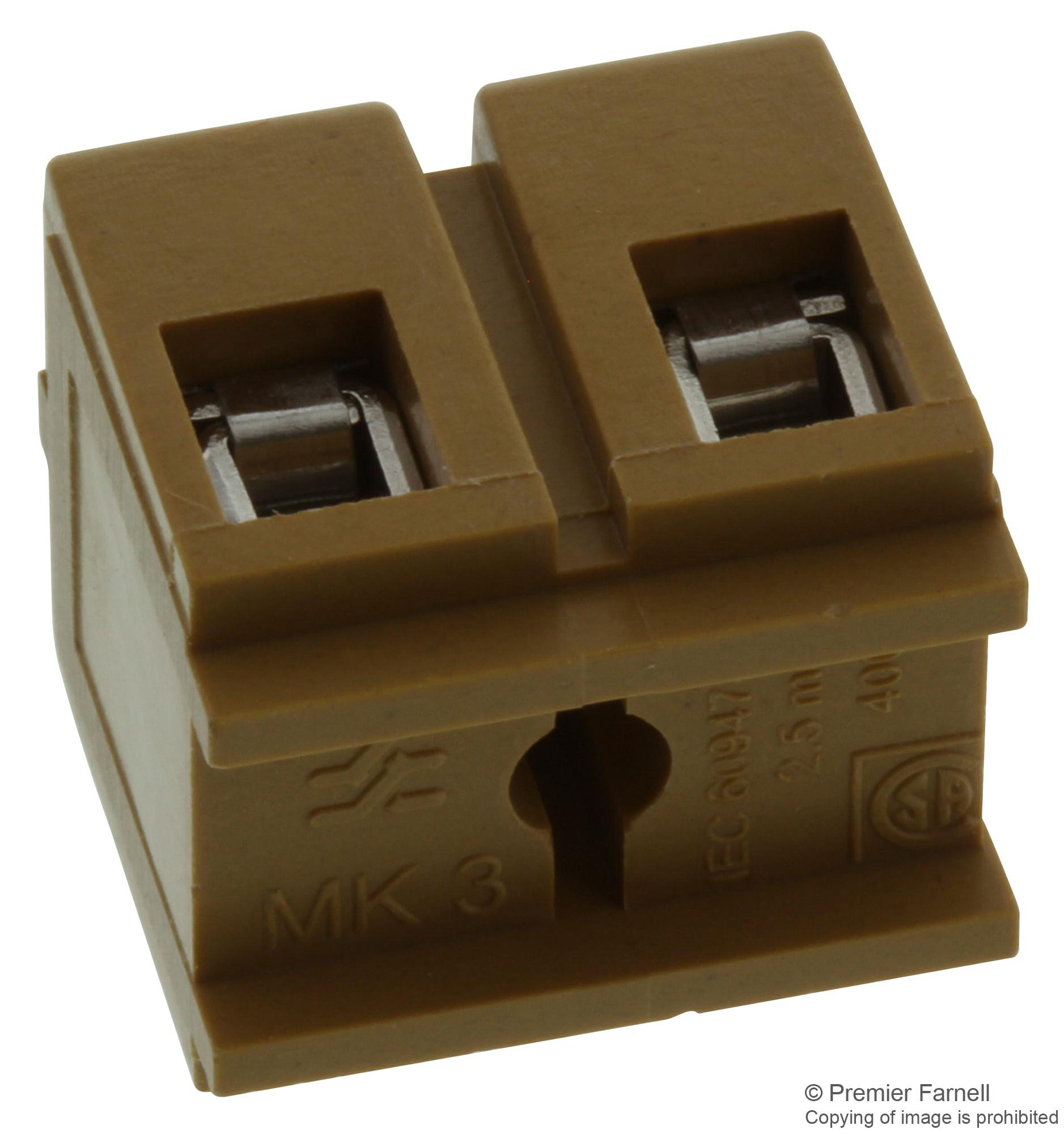 0273820000 - Weidmuller - Panel Mount Barrier Terminal Block, 2 Row, 2 ...