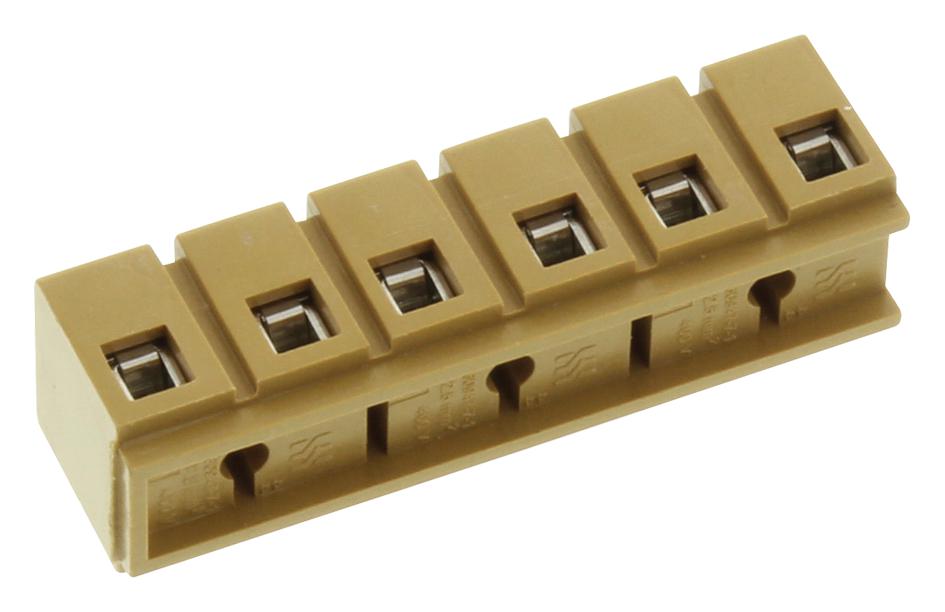 0274220000 - Weidmuller - Panel Mount Barrier Terminal Block, 2 Row, 6 ...