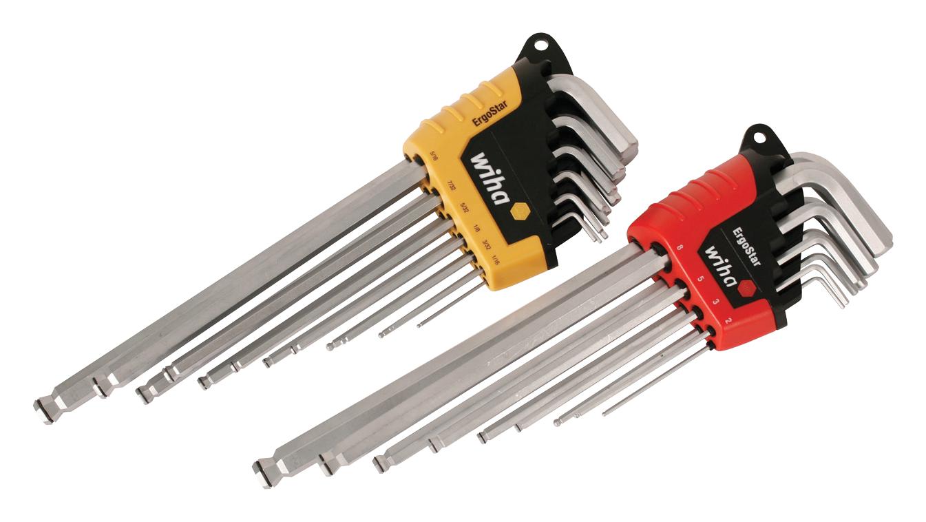 66992 - Wiha - Hex Key Set, Magic Ring, Inch