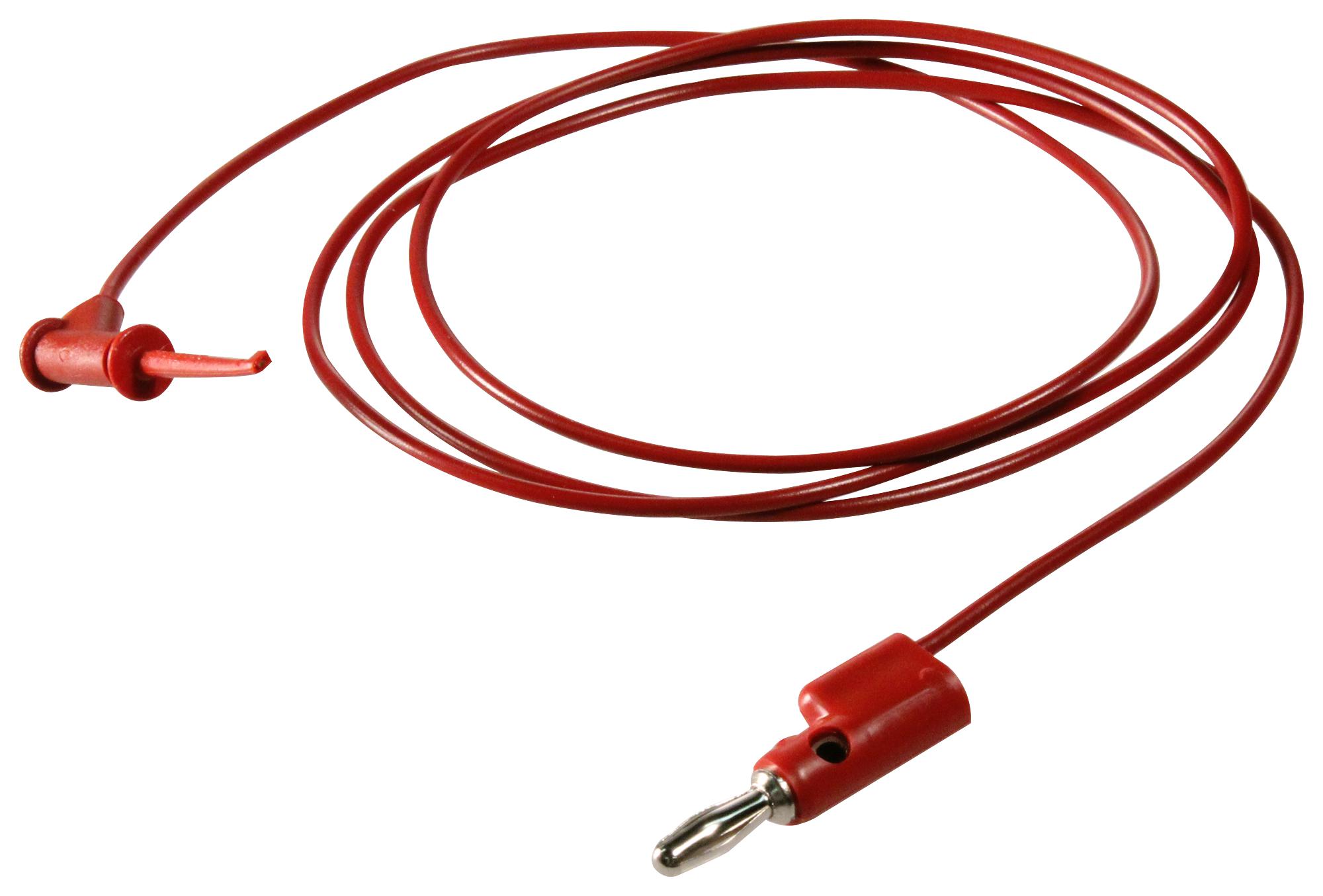5053-48-2 - Pomona - Test Lead, Micrograbber, Hook Clip to 4mm Banana Plug