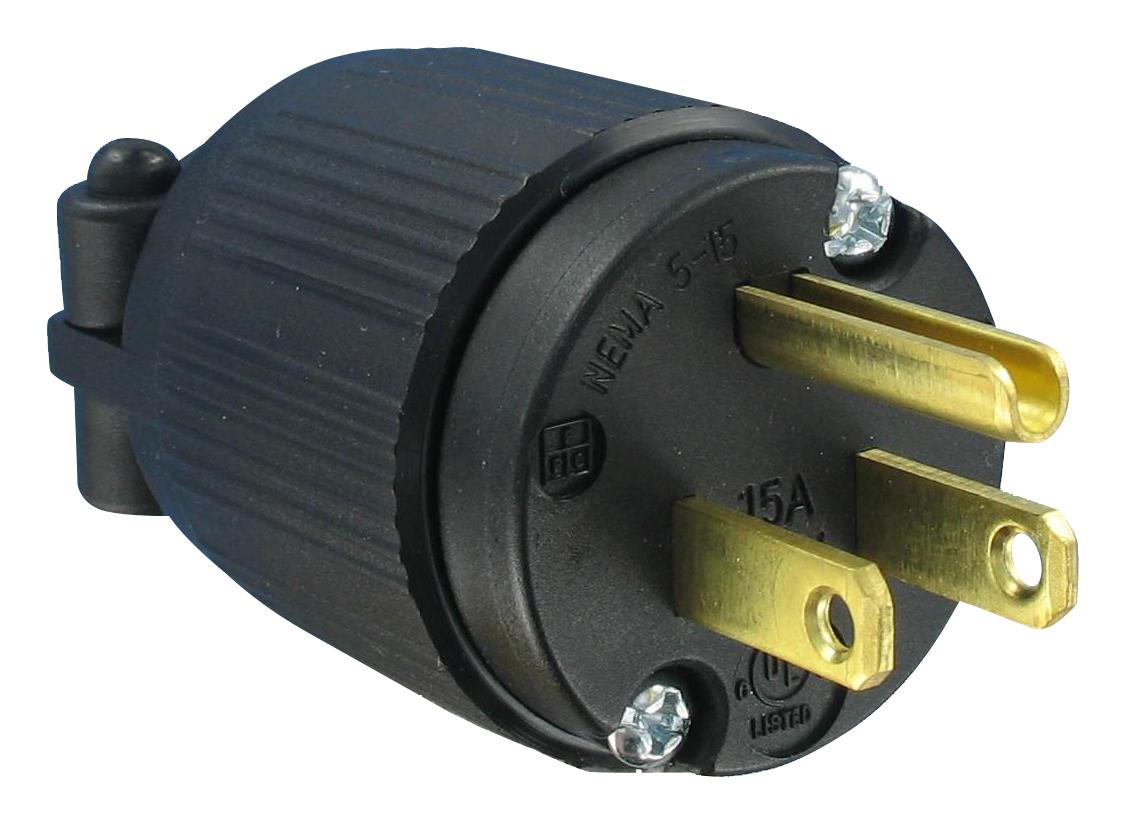 Q-710 - Qualtek Electronics - Power Entry Connector, NEMA 5-15P, 15 A