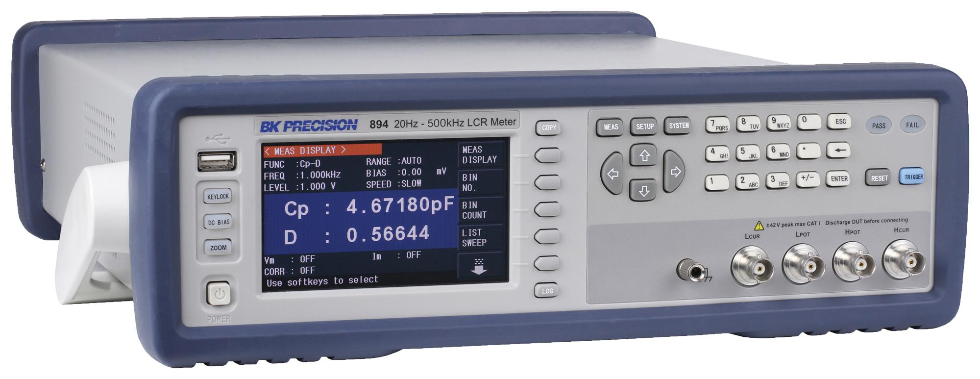 894 - B&k Precision - LCR Meter, Bench, 500 kHz