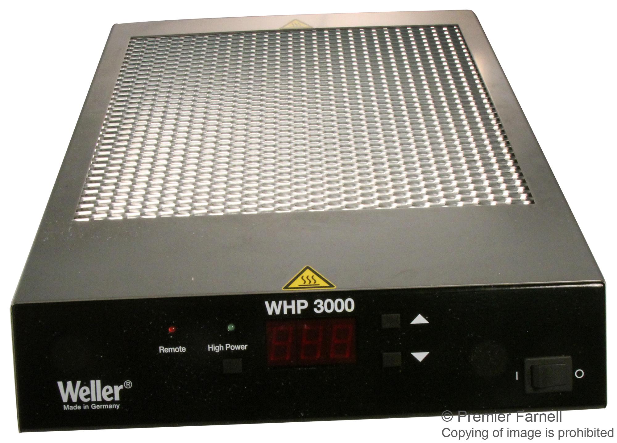 WHP3000 - Weller - Hot Plate, Infrared, 120 V