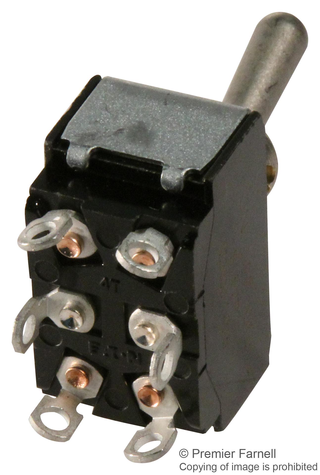 7311K38 - Eaton - Toggle Switch, On-Off-On, DPDT