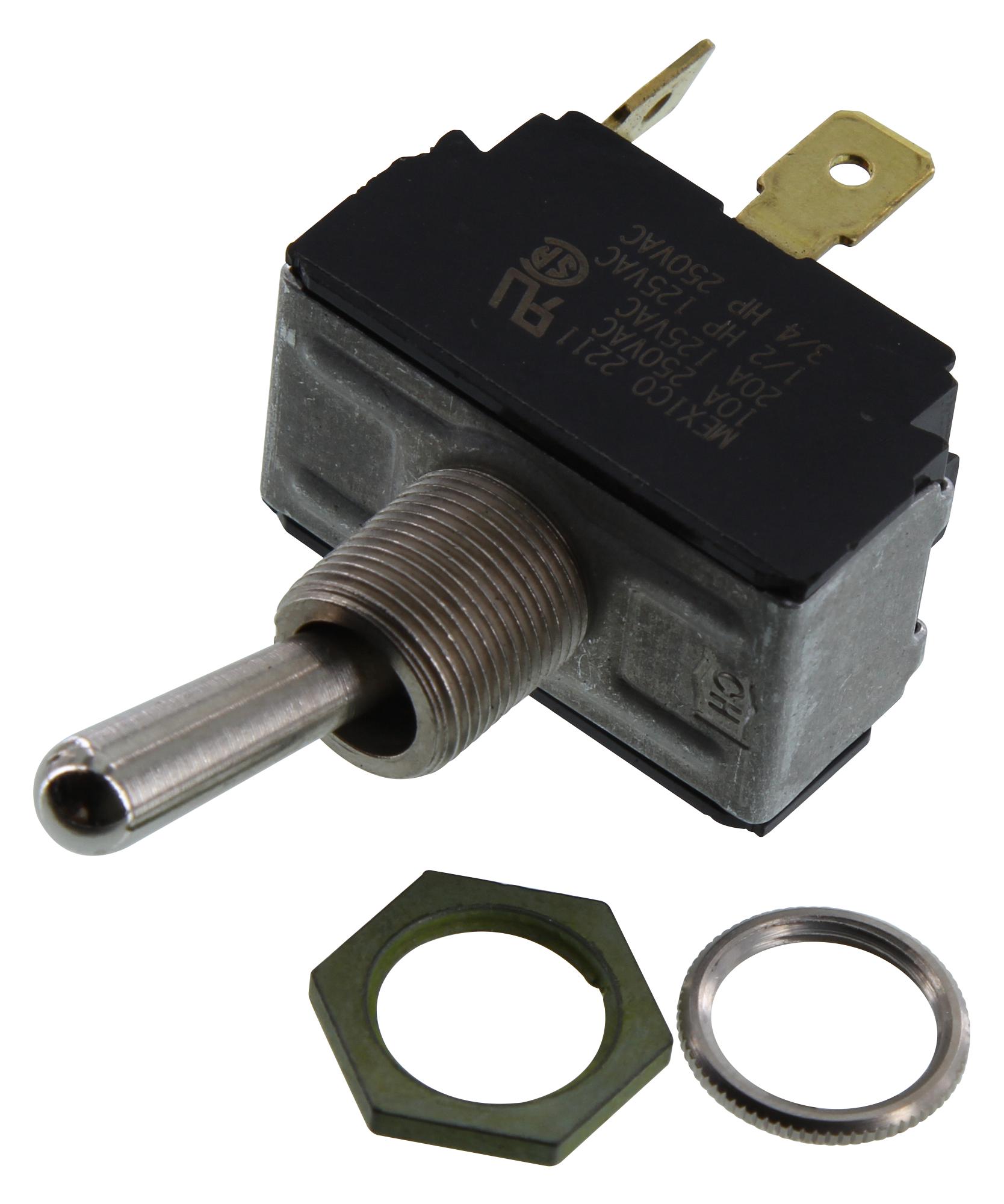 7630K40 - Eaton - Toggle Switch, On-Off, DPST