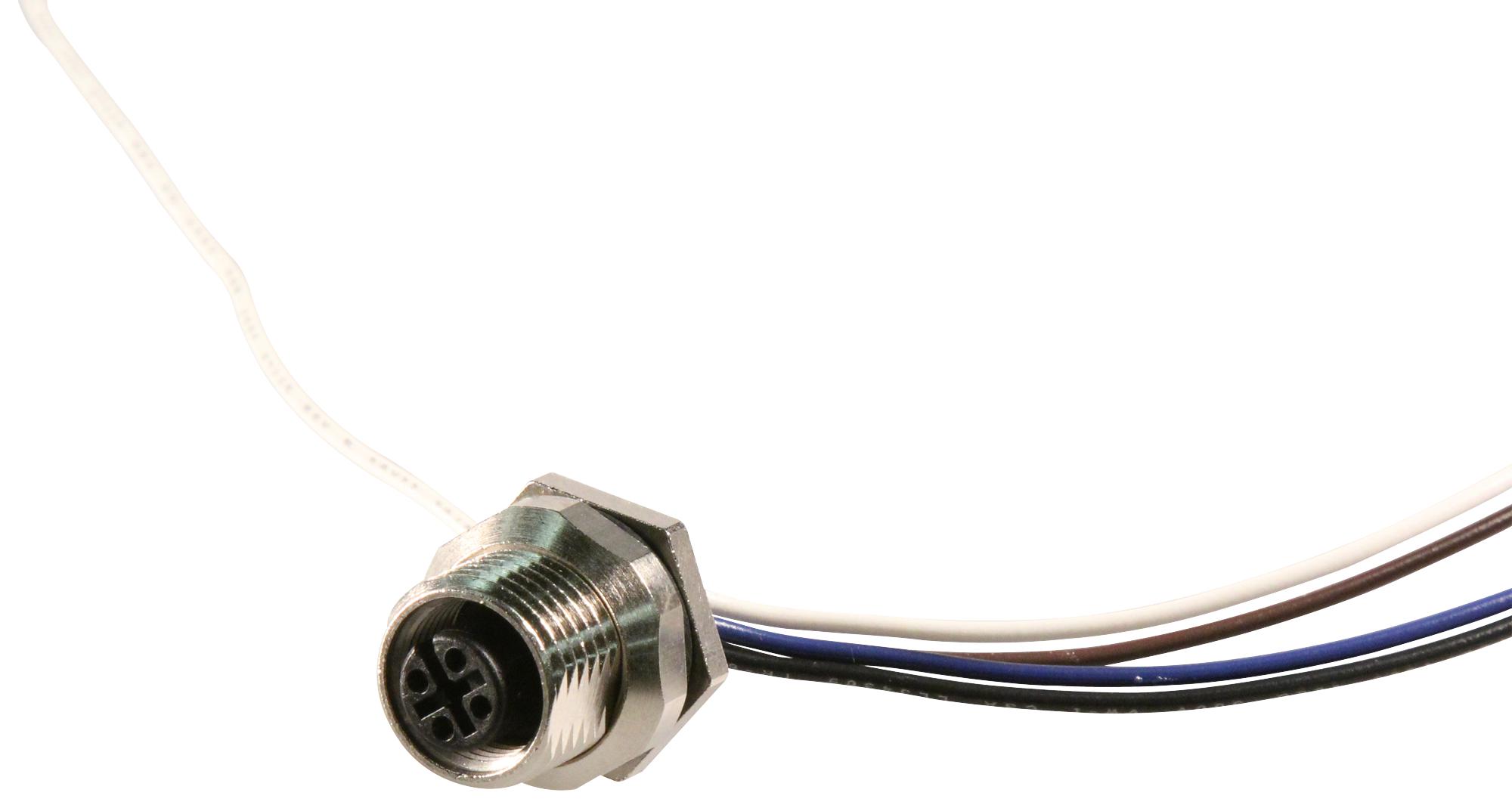 RKF 4-S3103/0.5M - Lumberg Automation - Sensor Cable, Panel Mount, M12 ...