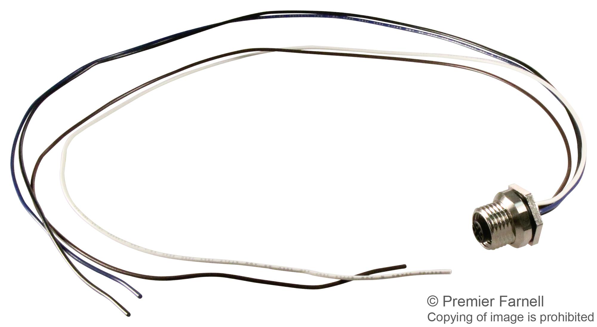 RKF 4-S3103/0.5M - Lumberg Automation - Sensor Cable, Panel Mount, M12 ...