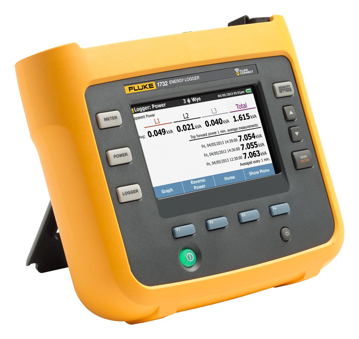 FLUKE 1732/B - Fluke - Data Logger, 3 Phase, Three-Phase Electrical Energy
