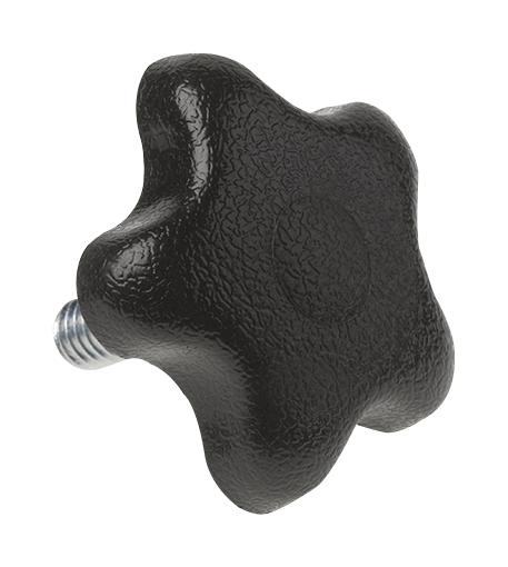 2980-P - Davies Molding - Knob, Threaded Shaft, 0.38