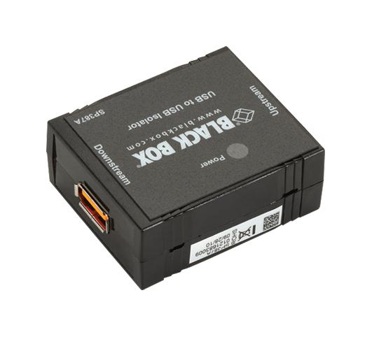 SP387A - Black Box - USB Isolator, Ethernet Surge Protector, 1 Port